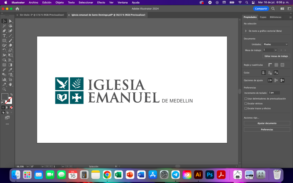 La Oficina de Arte y Diseño Vectoriza y Organiza Logotipos de Iglesias ...